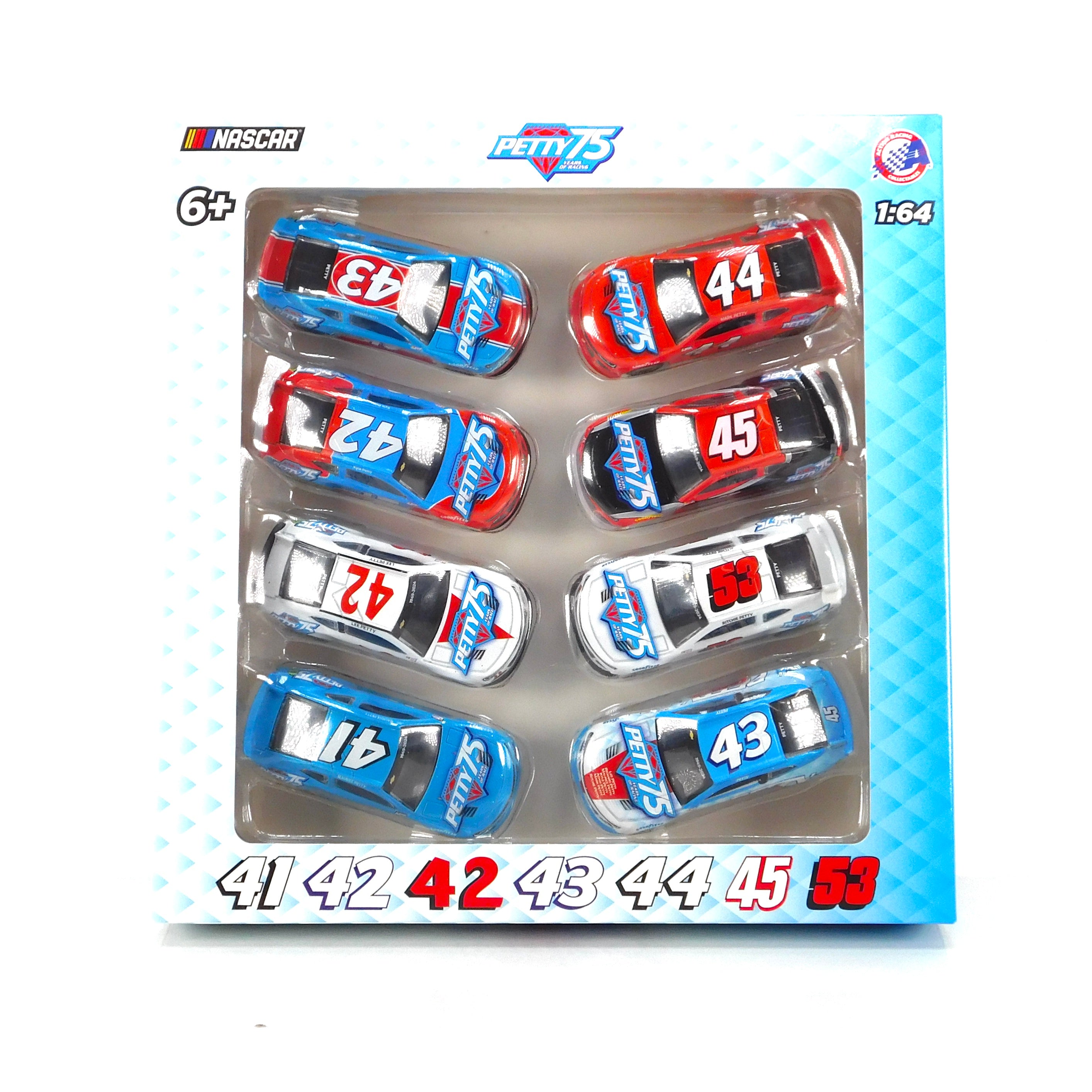 Petty Family 75 Years of Racing Commemorative 1:64 Nascar Diecast 8 Ca