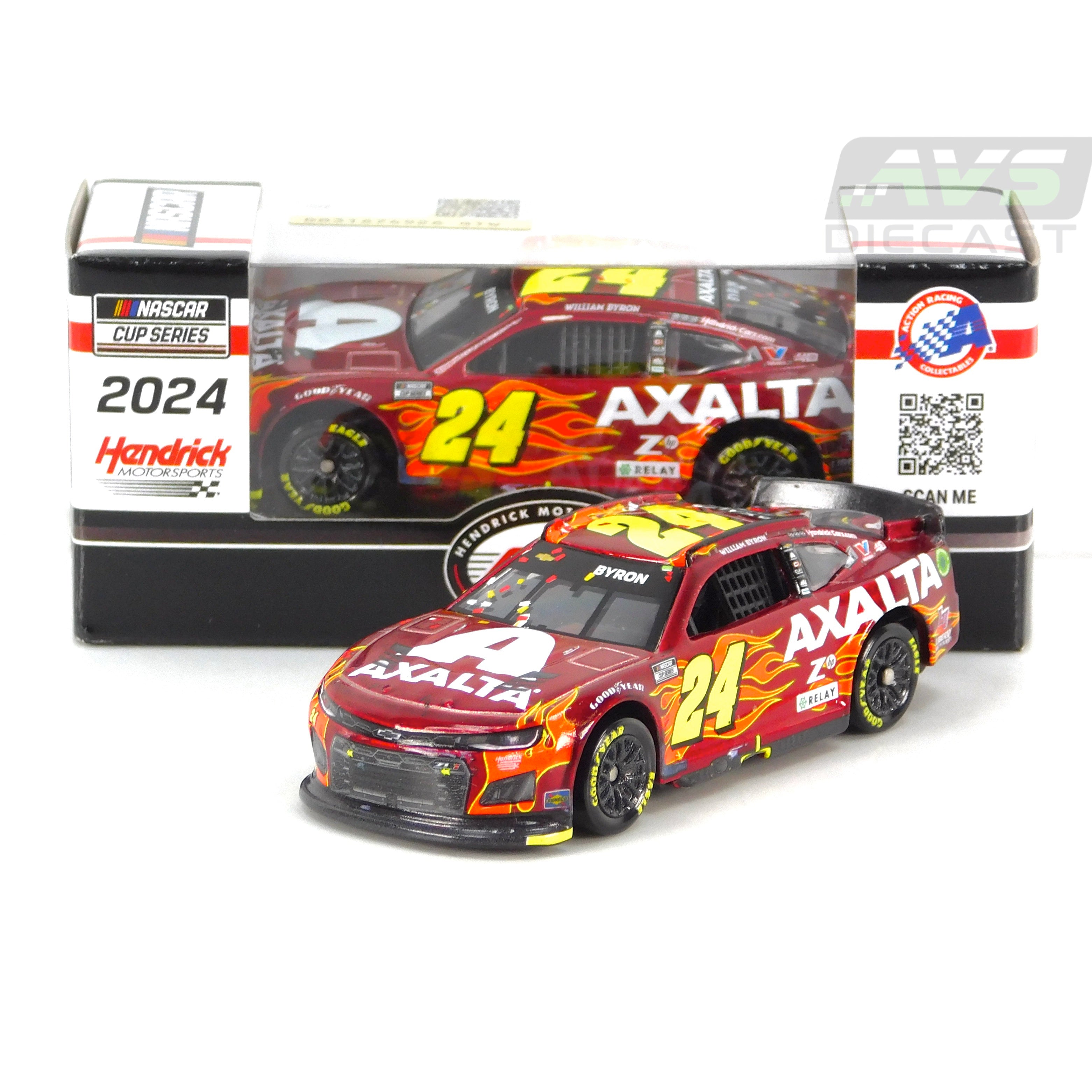 William Byron 2024 HMS 40th Anniversary Martinsville Win 1:64 Nascar D