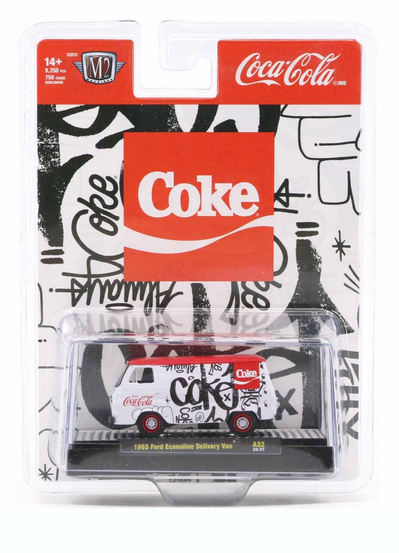1965 Ford Econoline Delivery Van Coke M2 Machines 1:64 Scale Coca-Cola