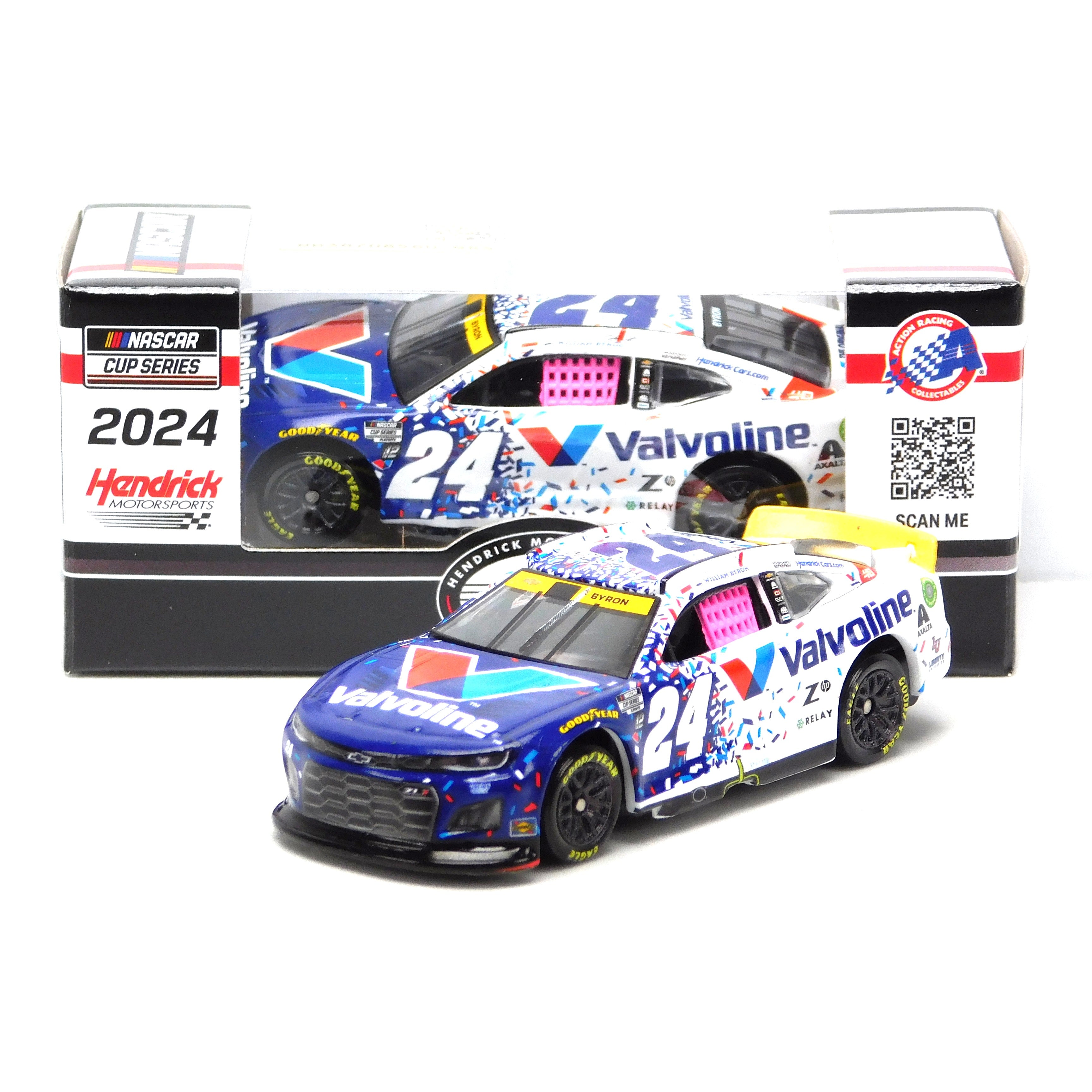 William Byron 2024 Valvoline Roval 1:64 Nascar Diecast