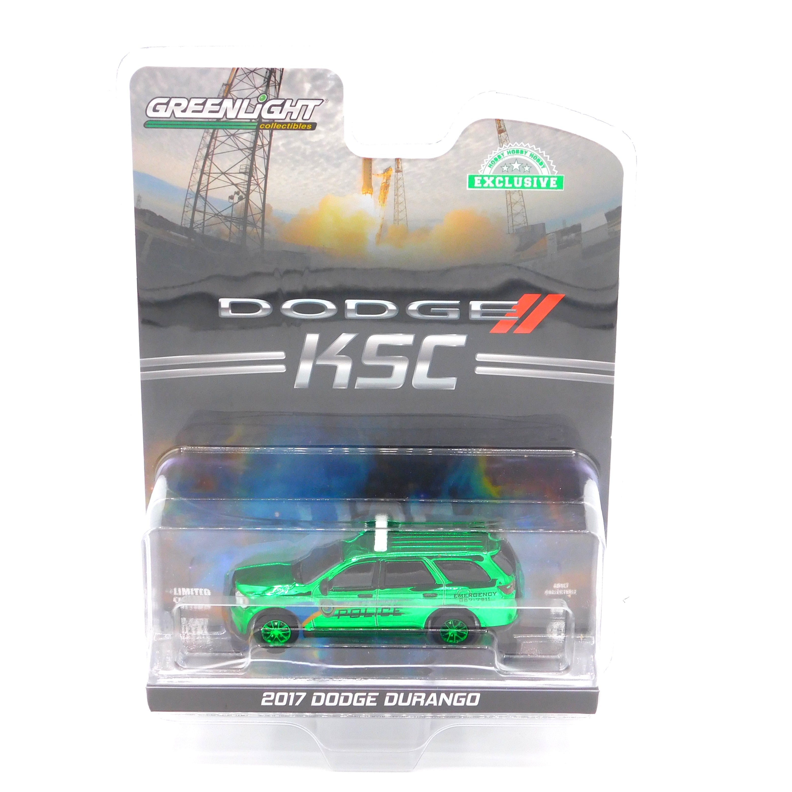 Green Machine 2017 Dodge Durango Kennedy Space Center Security 1:64 Di