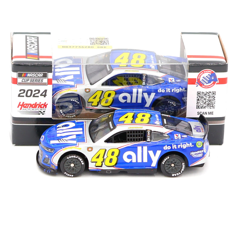 Alex Bowman 2024 Ally Throwback 1:64 Nascar Diecast