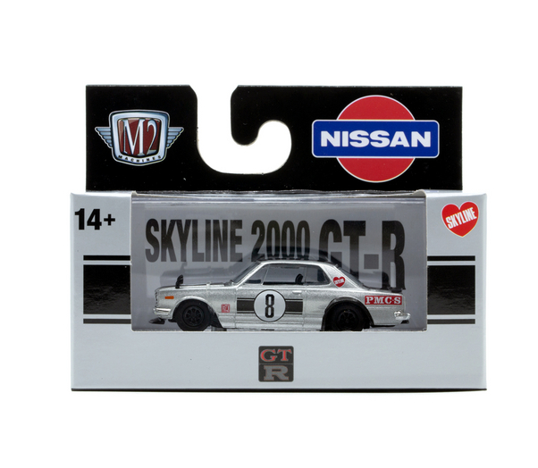 1971 Nissan Skyline GT-R M2 Machines 1:64 Scale Detroit Muscle Release
